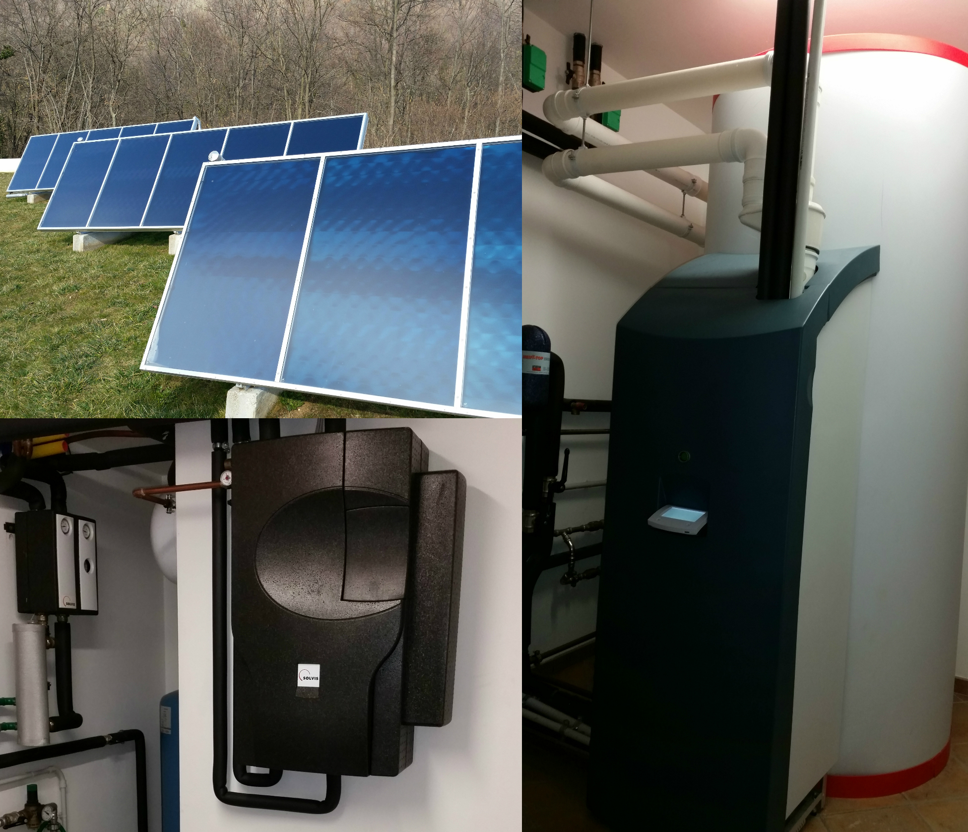 SOLVIS MAX GAS 30kW 950lt Impianto di riscaldamento con produzione ACS ...